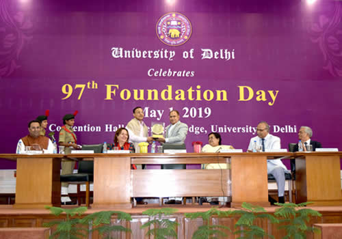97th Foundation Day - Delhi University